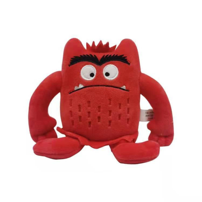 The Color Monster Angry Plush Toy | PlushZania