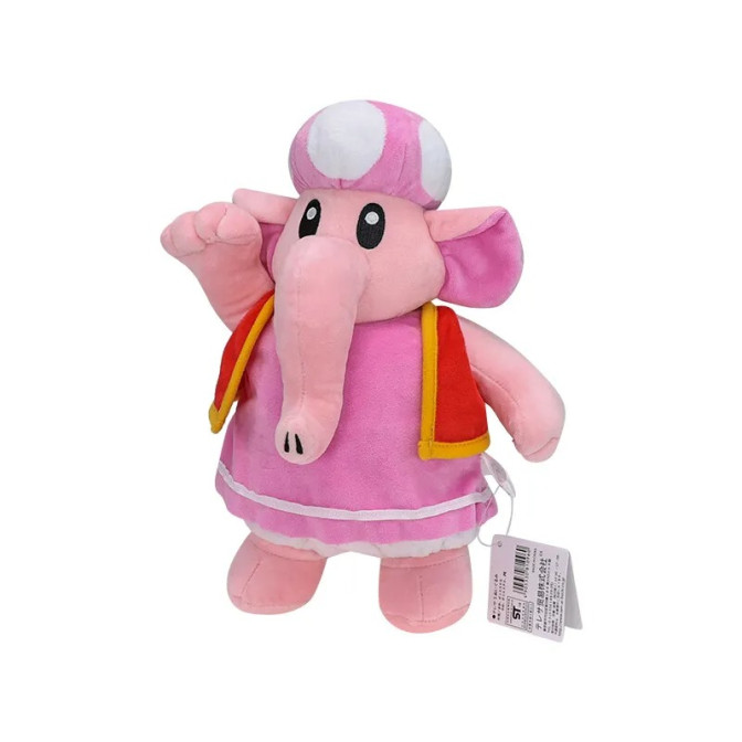 Super Mario Bros Wonder Elephant Toadette Plush Toy | PlushZania