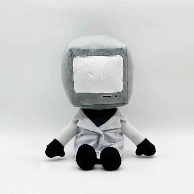 Skibidi Toilet Scientist TV Man Plush Toy 21cm 8.2inches | PlushZania