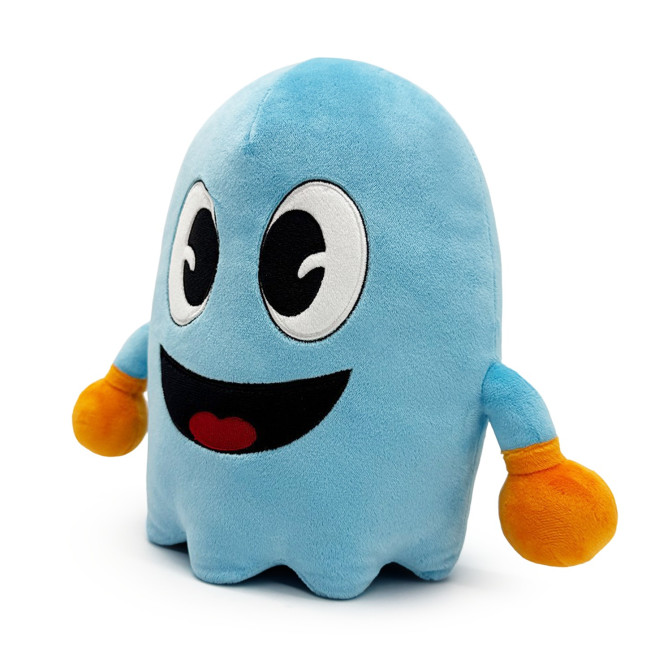 Pac-Man Ghost Gang Inky Blue Ghost Plush Toy 22cm 8.6inches | PlushZania