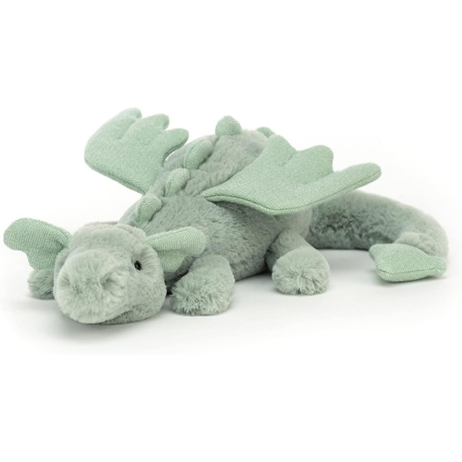 Jellycat Amuseables Sage Dragon Soft Stuffed Plush 70cm 27.55inches ...