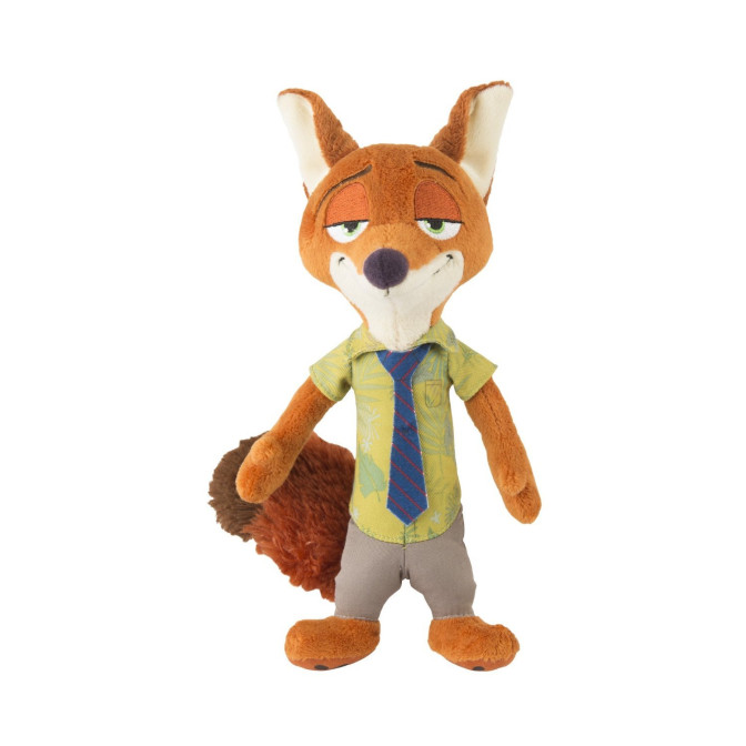 Disney Zootopia Nick Wilde Fox Large Plush Toy - 10 Inch | PlushZania