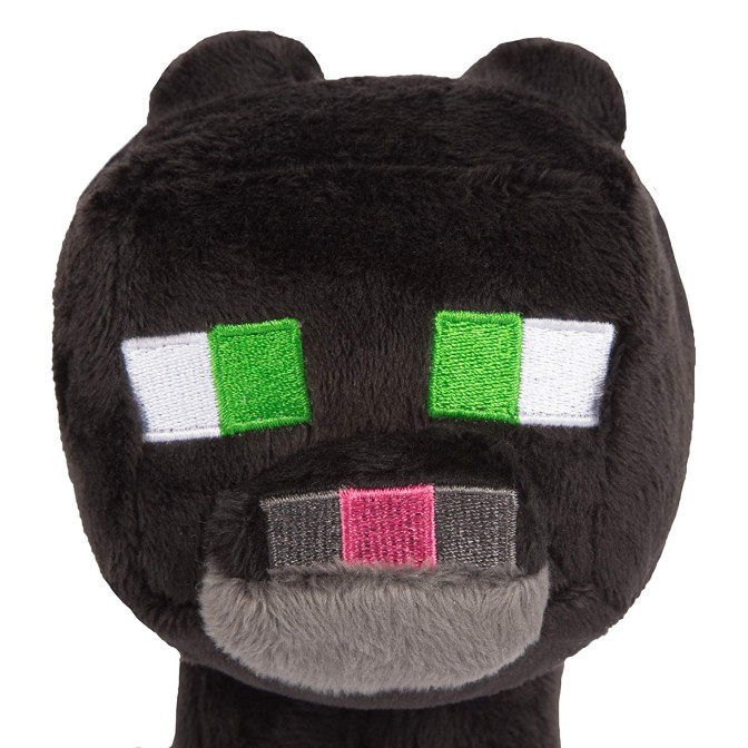 Minecraft Tuxedo Cat Plush Stuffed Toy 8 Inches | PlushZania