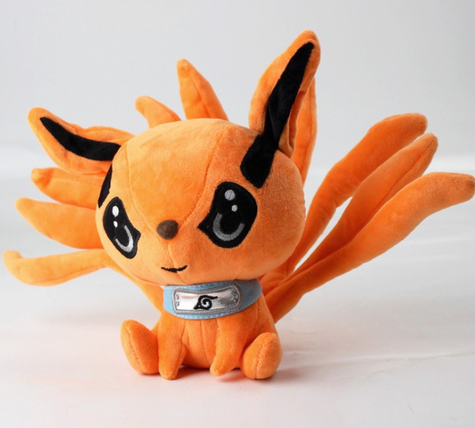 Naruto Kurama Nine-Tails Fox Plush Doll | PlushZania