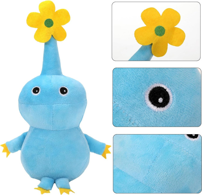 Pikmin Blue Pikmin Plush Toy | PlushZania