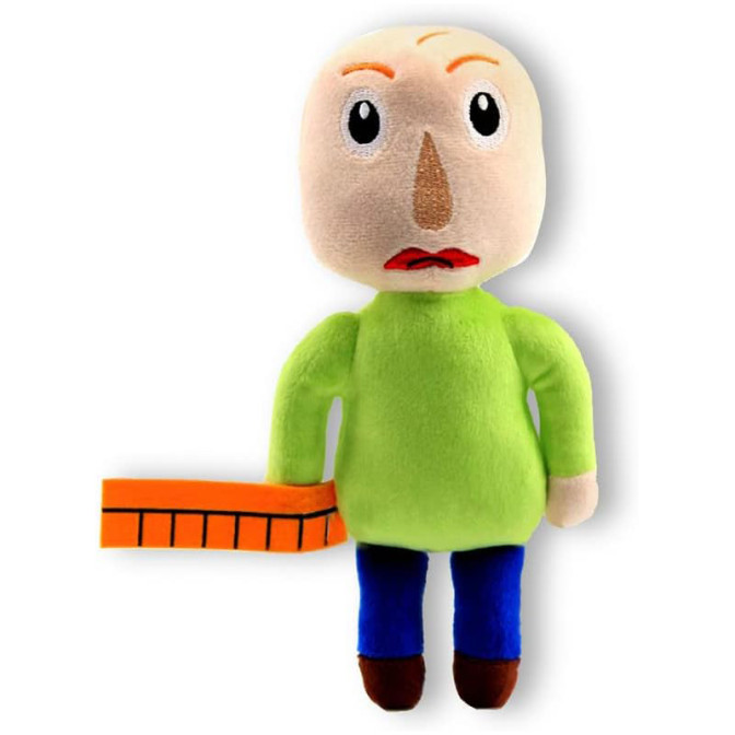 Baldi's Basics Baldi With Ruler Plush Toy 25cm 9.8inches | PlushZania