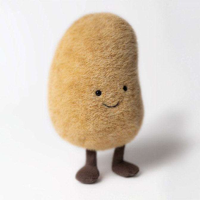 Jellycat Amuseables Potato Soft Stuffed Plush 16cm 6.29inches | PlushZania