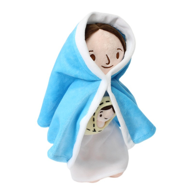 Virgin Mary Maria Nativity Chibi Plush Toy 32cm 12.6inches | PlushZania
