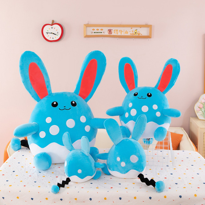 Azumarill from Pokemon Soft Stuffed Plush Multiple Sizes | PlushZania
