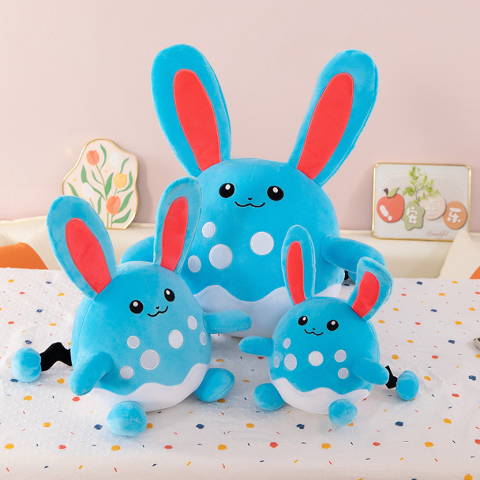 Azumarill from Pokemon Soft Stuffed Plush Multiple Sizes | PlushZania