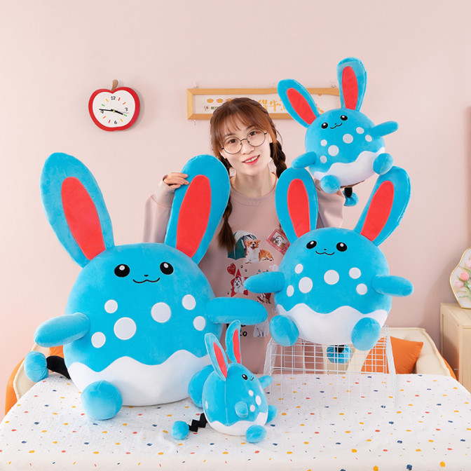 Azumarill from Pokemon Soft Stuffed Plush Multiple Sizes | PlushZania