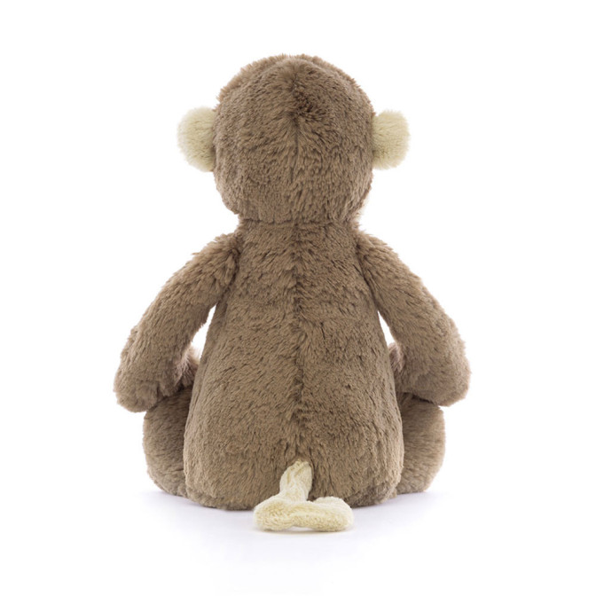 Jellycat Bashful Monkey Soft Stuffed Plush 31cm 12.2inches | PlushZania