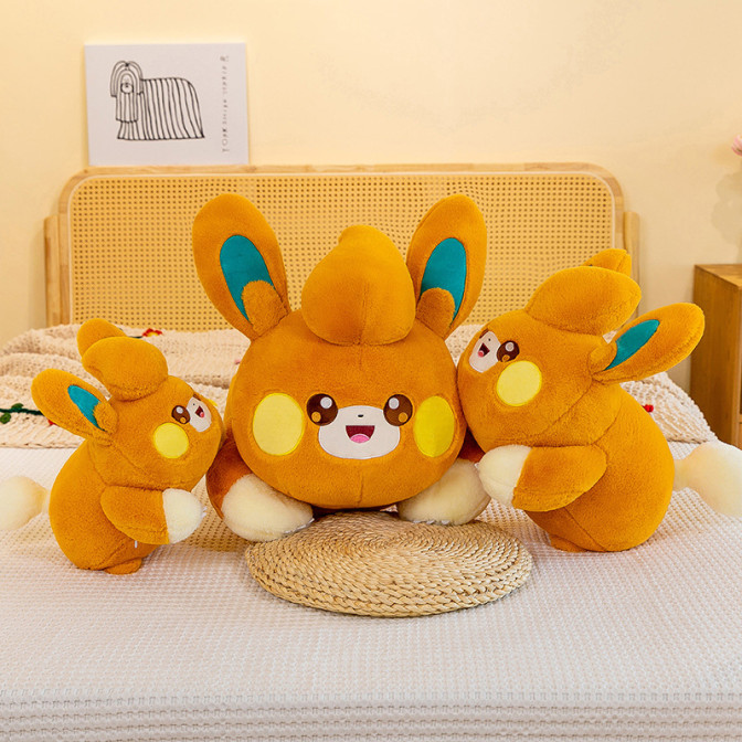 Pawmi from Pokemon Soft Stuffed Plush Multiple Sizes | PlushZania